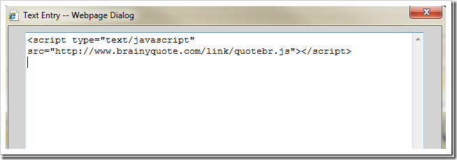 Dig SharePoint: How to Create your own SharePoint “Quote of the Day” Web Part using the CEWP ...